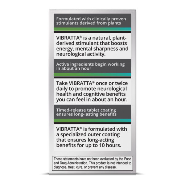 Vibratta® For Energy, Mental Sharpness And Memory | Organica Phytopharma