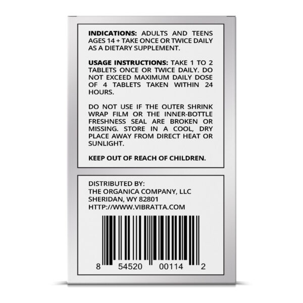 Vibratta® For Energy, Mental Sharpness And Memory | Organica Phytopharma